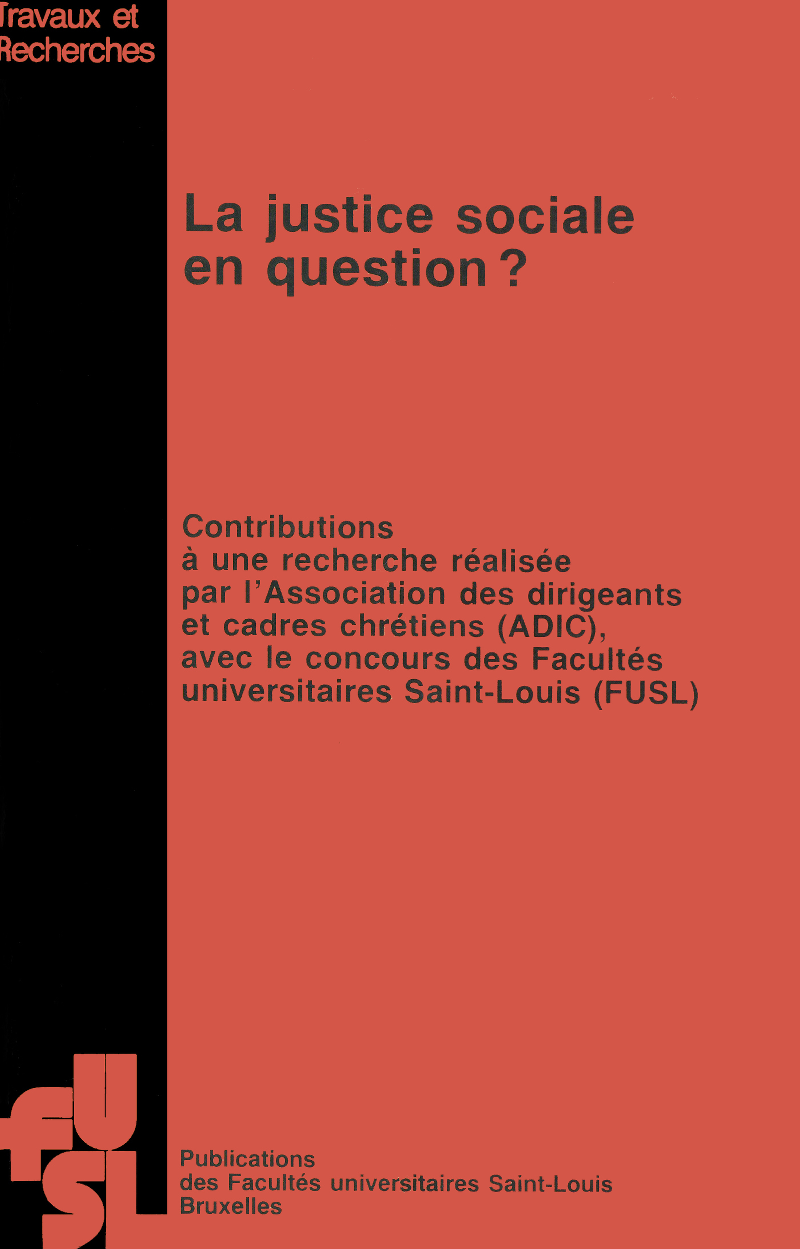 Ebook La justice sociale en question