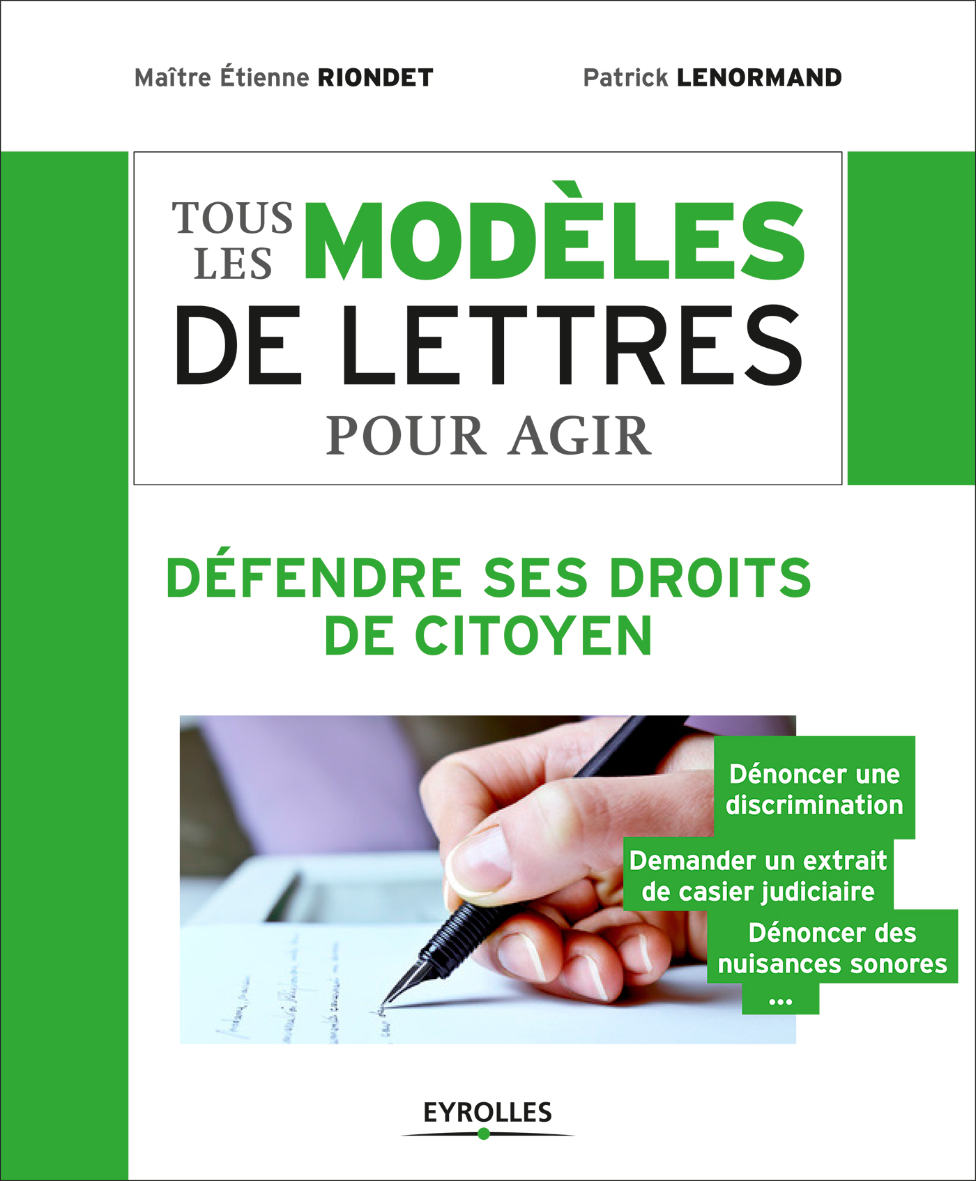 Ebook Tous les modèles de lettres pour agir - Défendre ses droits de ...
